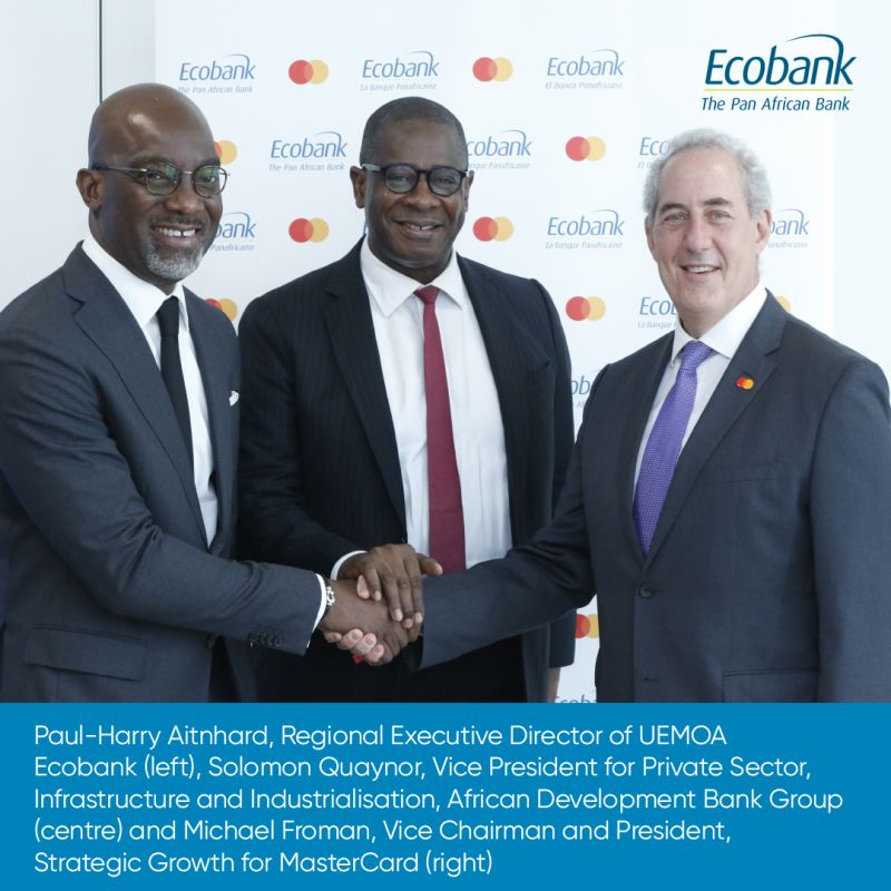 Mastercard et le groupe Ecobank s'associent pour numériser les chaînes ...
