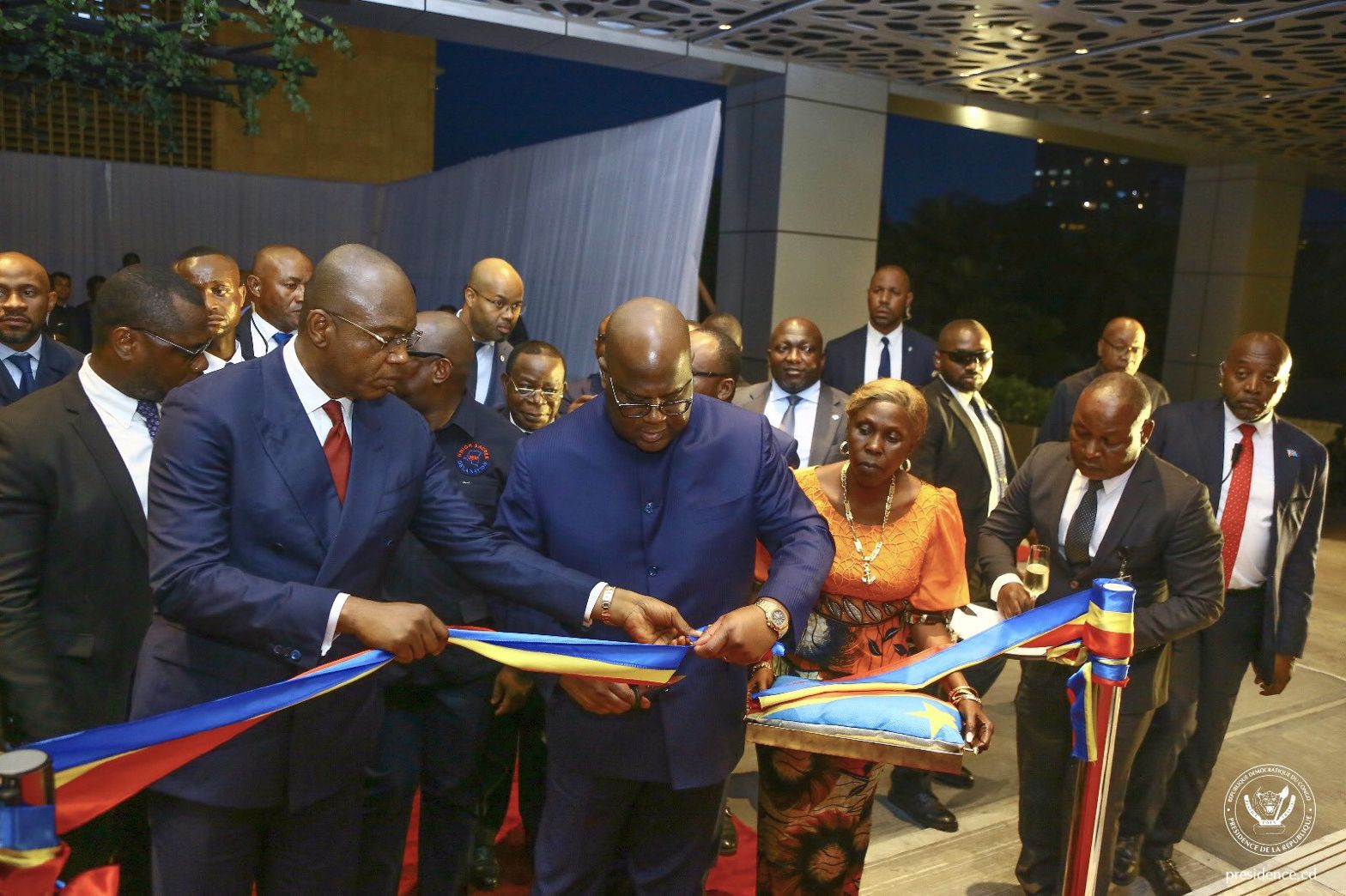 Félix Tshisekedi inaugure l’hôtel Hilton Kinshasha - Business & Finance ...
