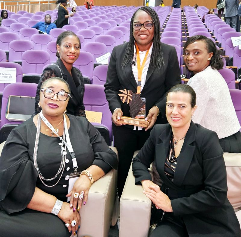 Rachel Dibou, PDG d'AS Building, lauréate du Trophée SUFAWE Congo 2025 ...